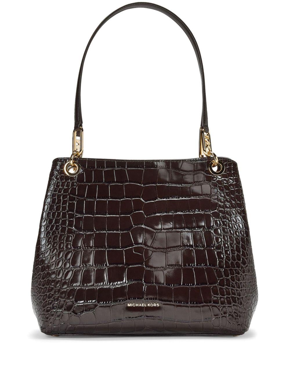 Michael Kors Large Kensington Tote Bag in Black | Lyst