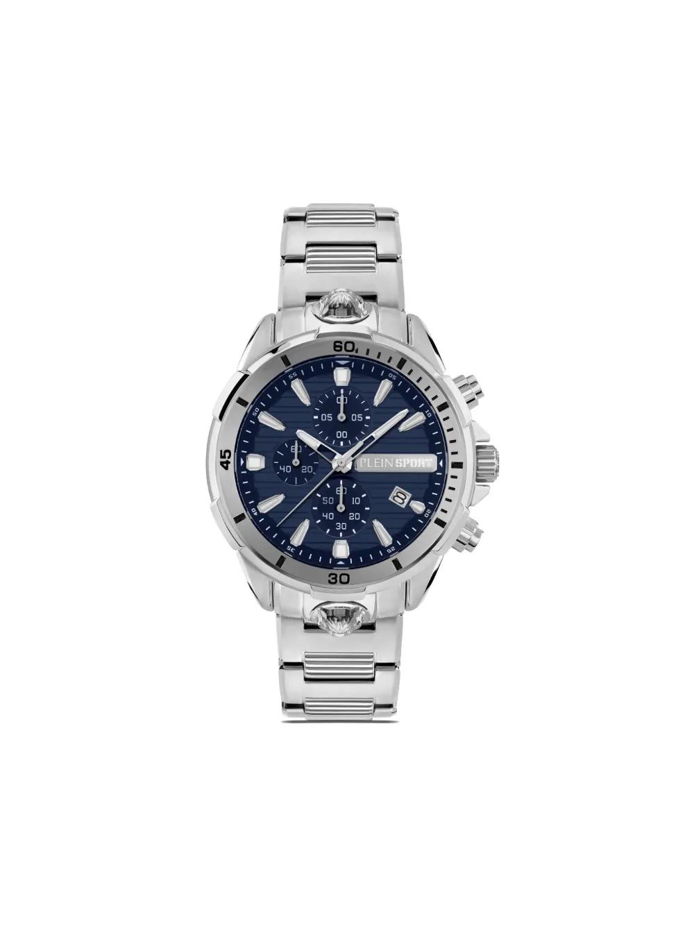 Philipp Plein Impact 46Mm in Blue for Men | Lyst UK