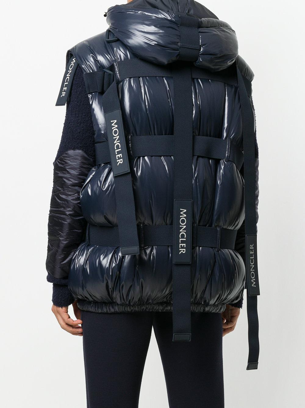 Moncler strap jacket store