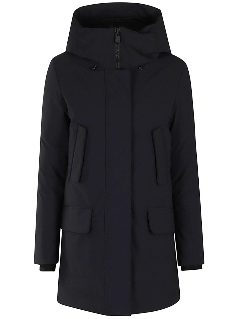 Save The Duck Soleil Parka Coat in Blue | Lyst