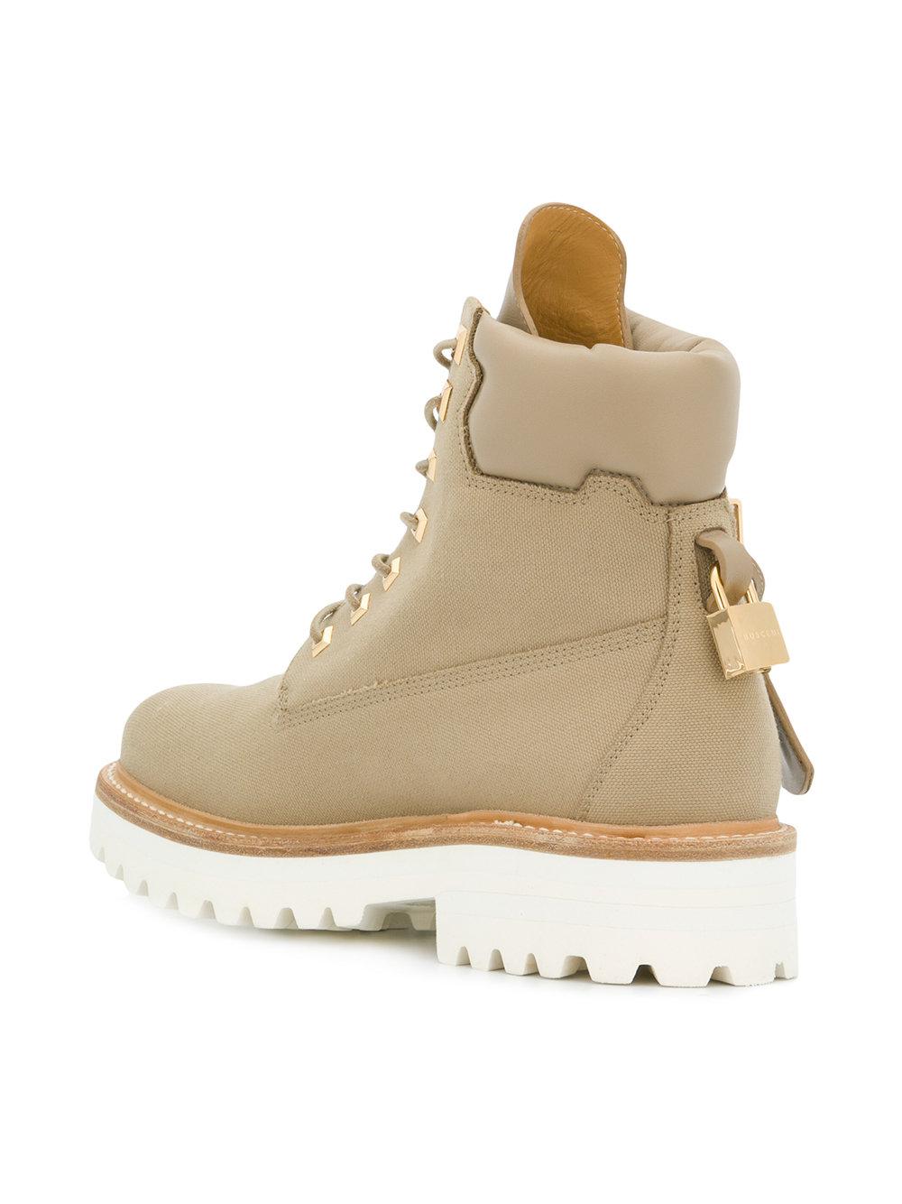 Buy Buscemi Site Boot 'Militare' 118SMSBOGD01YF 7272 Green