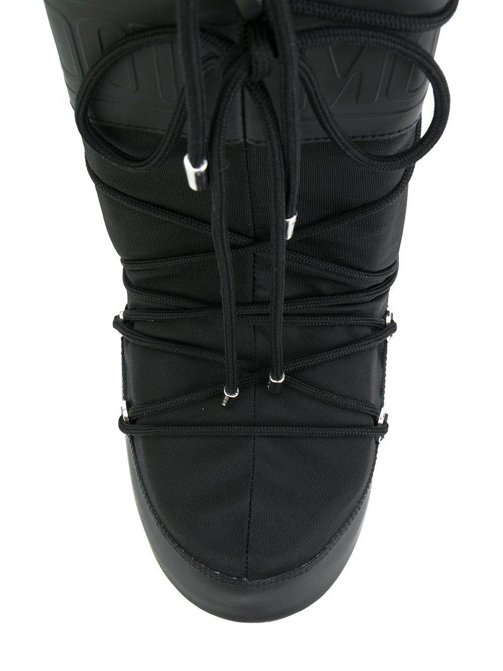 Moncler Venus Moon Boots in Black - Lyst