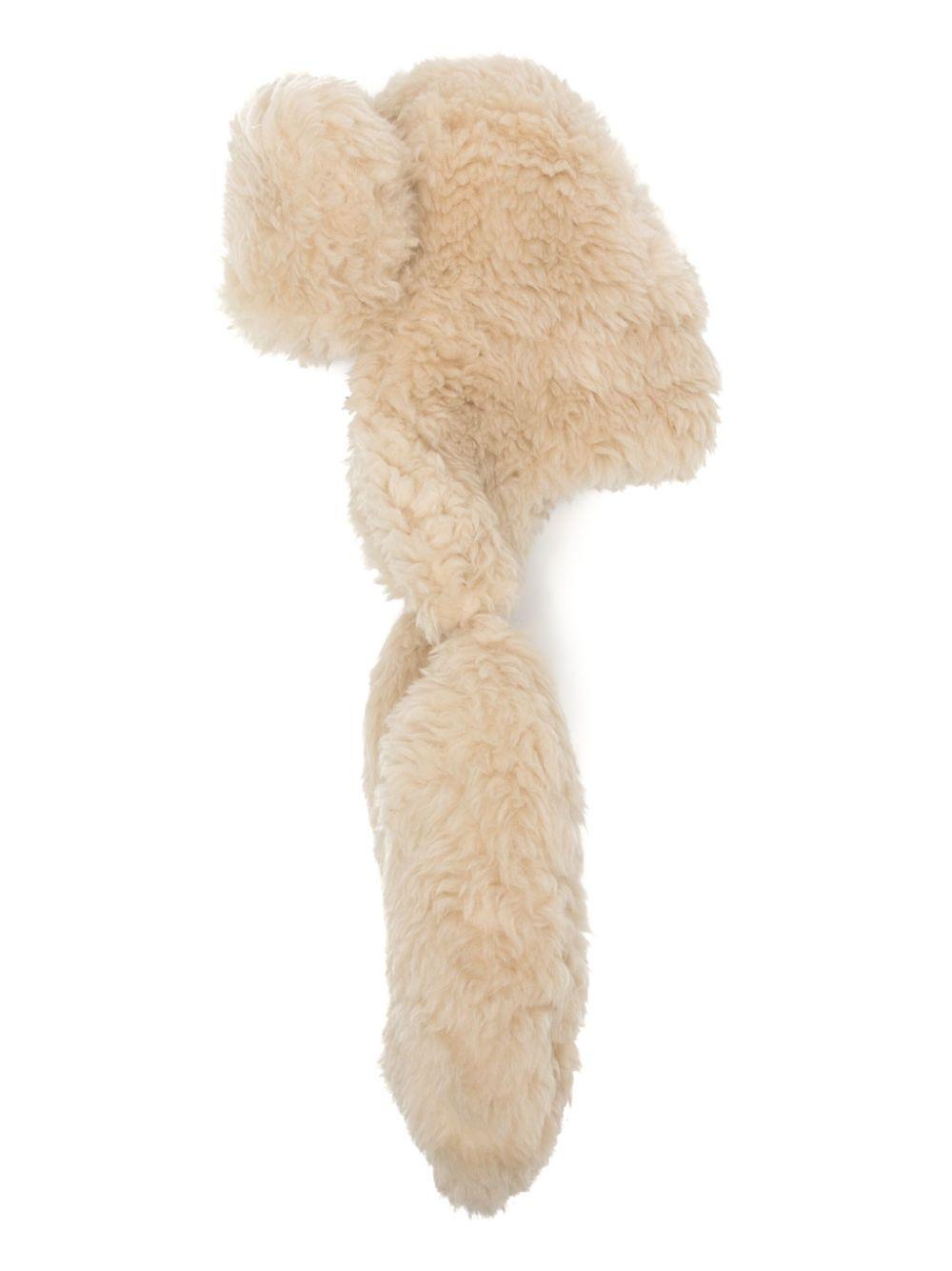Conner Ives Faux-Fur Trapper Hat in White | Lyst
