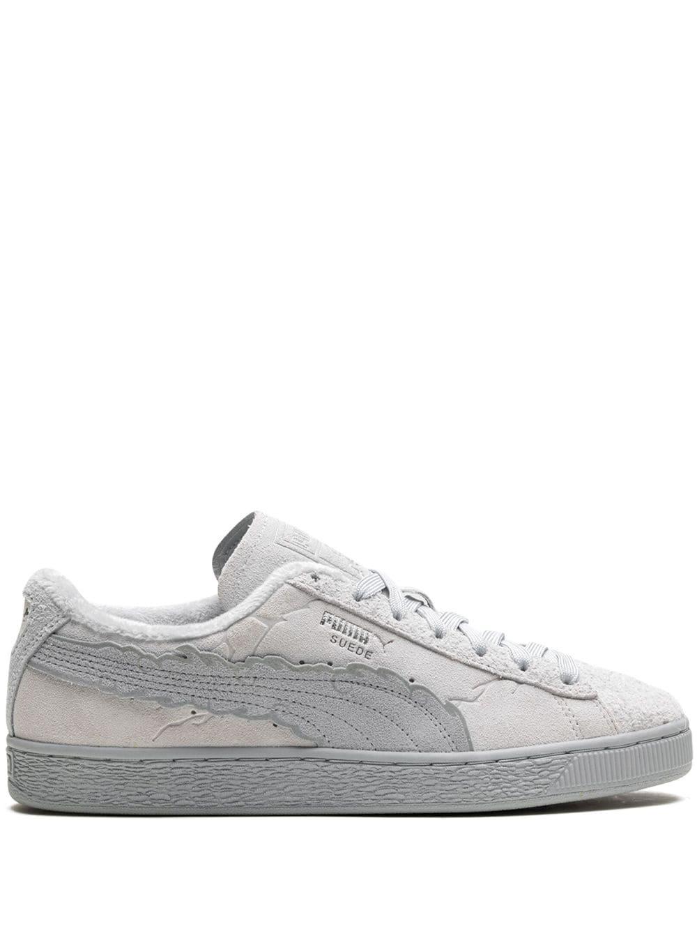 PUMA X One Piece Straw Hat Luffy Suede Sneakers in White for Men | Lyst