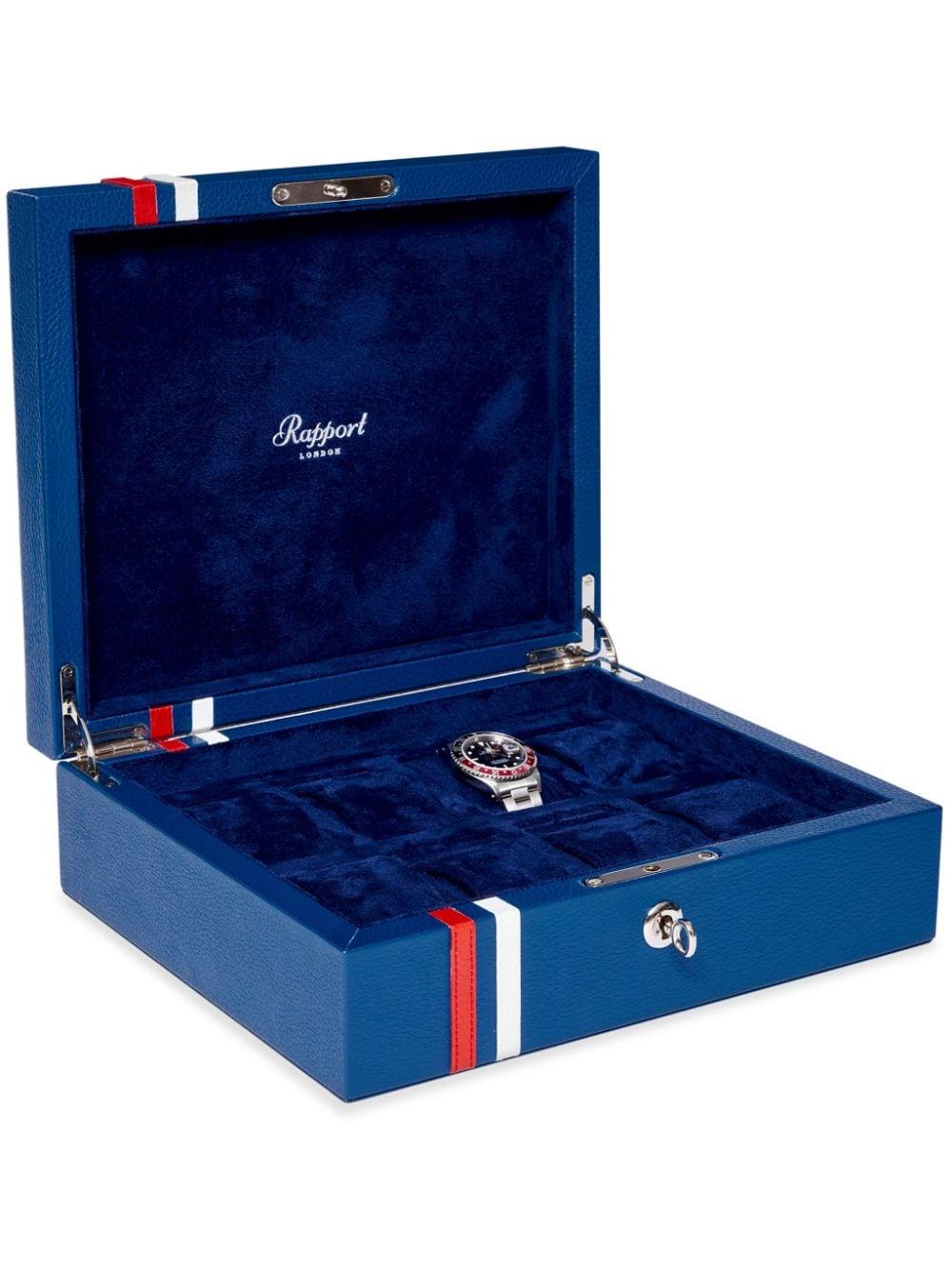 Rapport Greenwich Watch Box in Blue for Men | Lyst