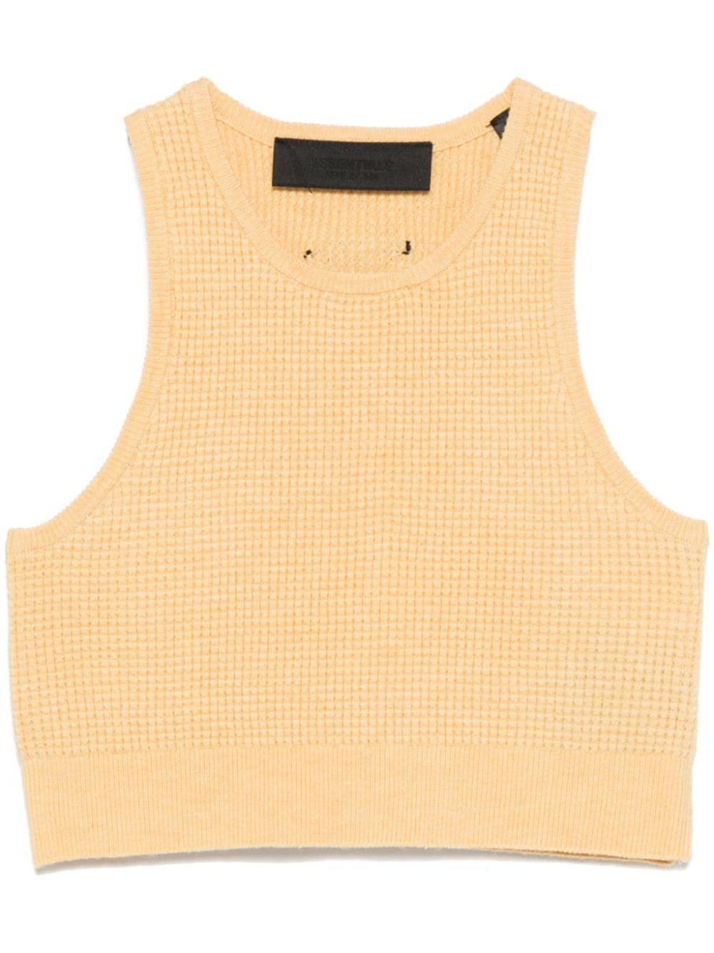 Fear Of God Waffle-Knit Sports Tank in Natural | Lyst