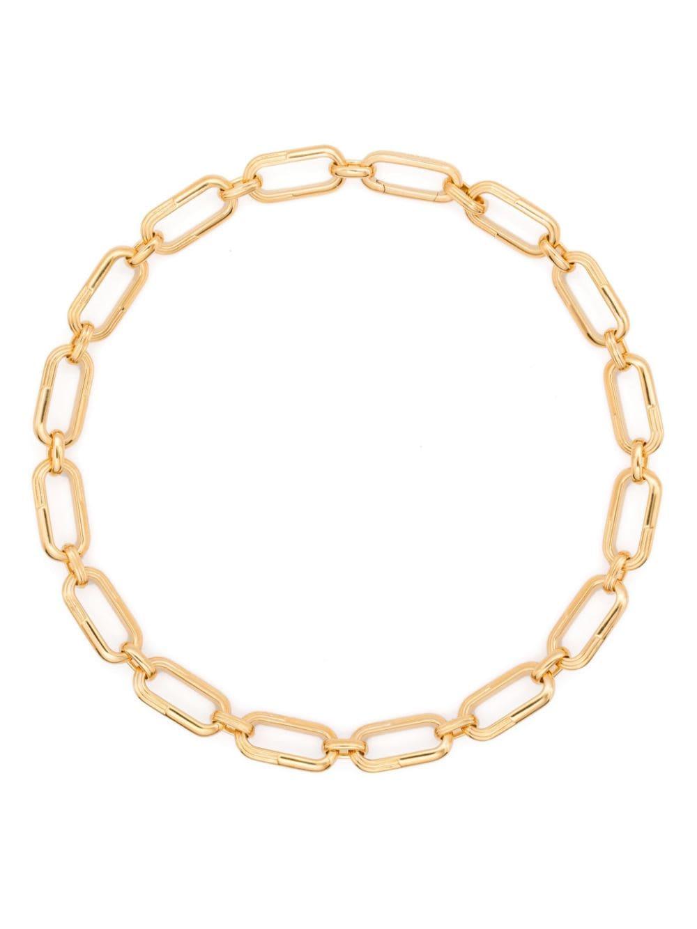 Missoma Polished Paperclip Chain Necklace in Metallic | Lyst