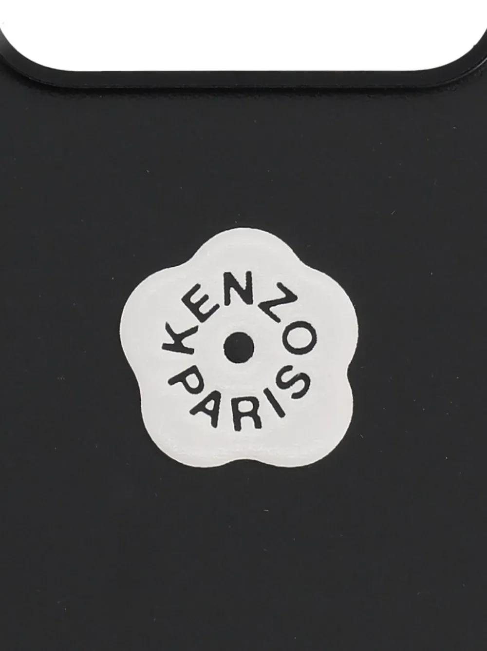 Kenzo Tiger Logo Iphone Case Black