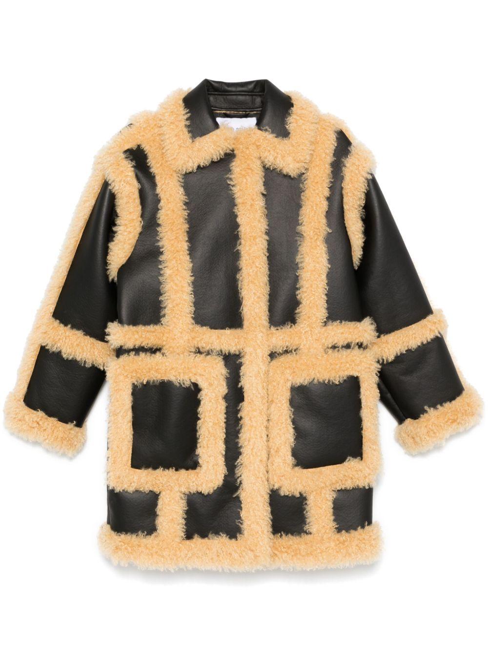 Stand Studio Hadlee Coat in Black | Lyst