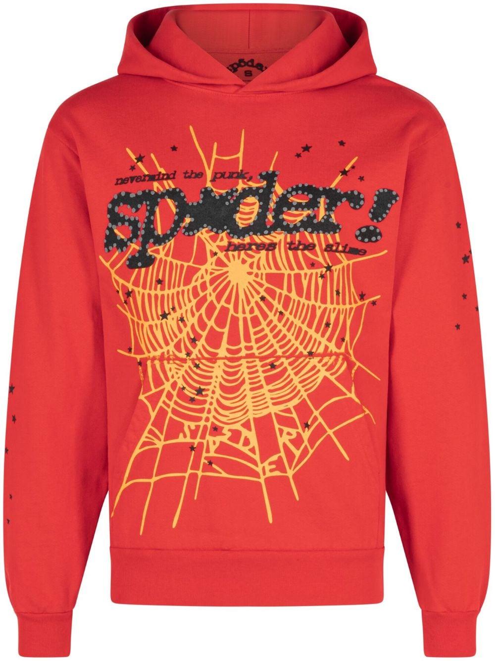 Sp5der P*Nk V2 "" Hoodie in Red for Men | Lyst