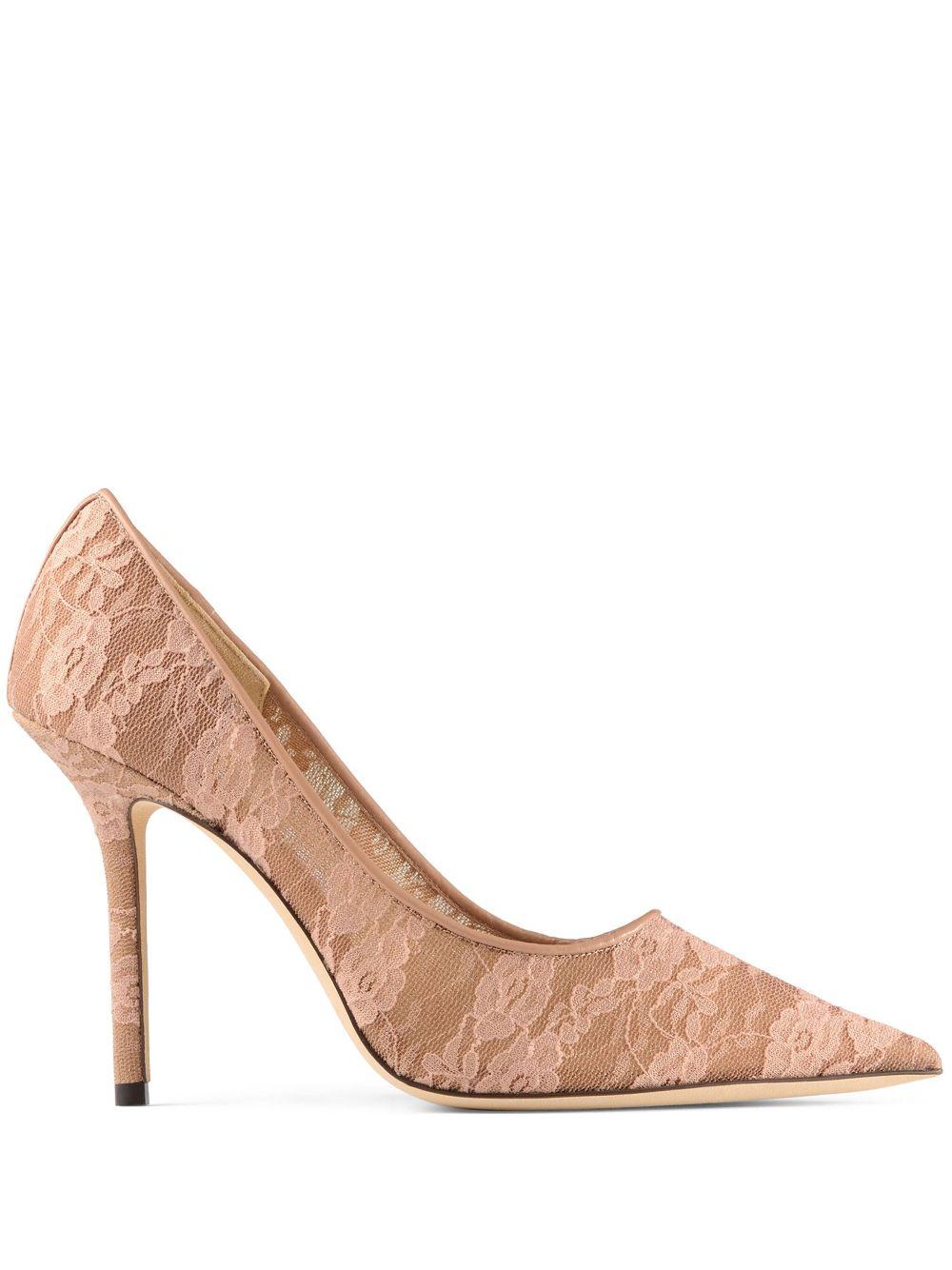 Jimmy Choo 100Mm Love Pumps in Pink | Lyst