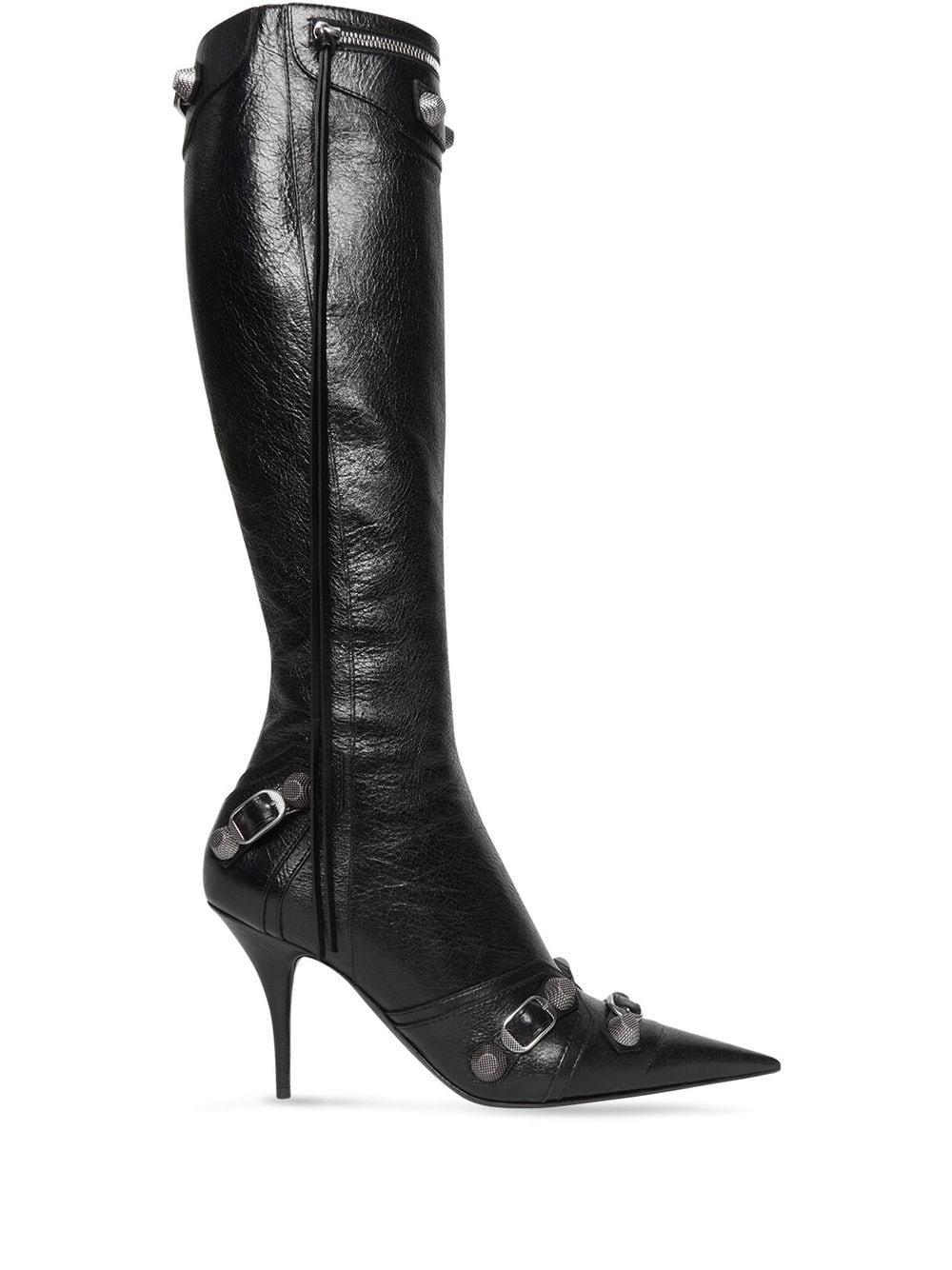 Balenciaga Cagole 90mm Boots in Black | Lyst Balenciaga Cagole 90mm Boots in Black | Lyst