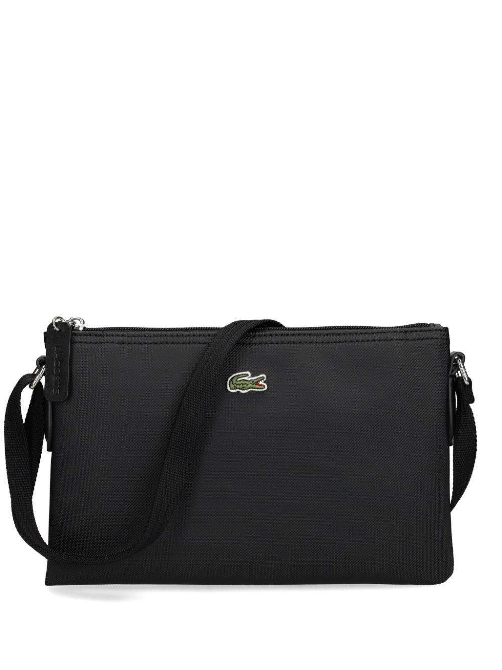 Lacoste Logo Crossbody Bag in Black | Lyst