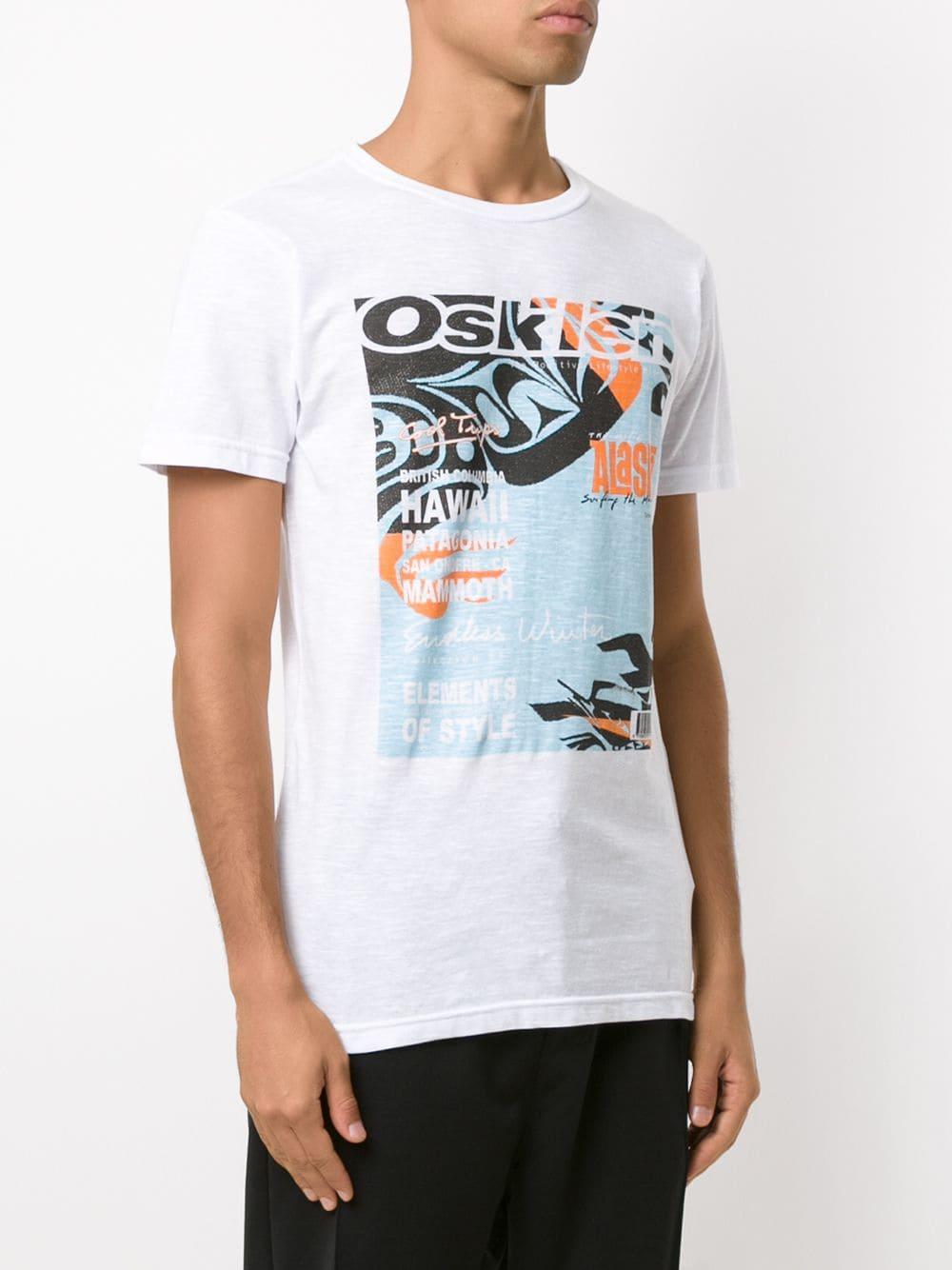 Osklen Cotton Printed T-shirt in White for Men - Lyst