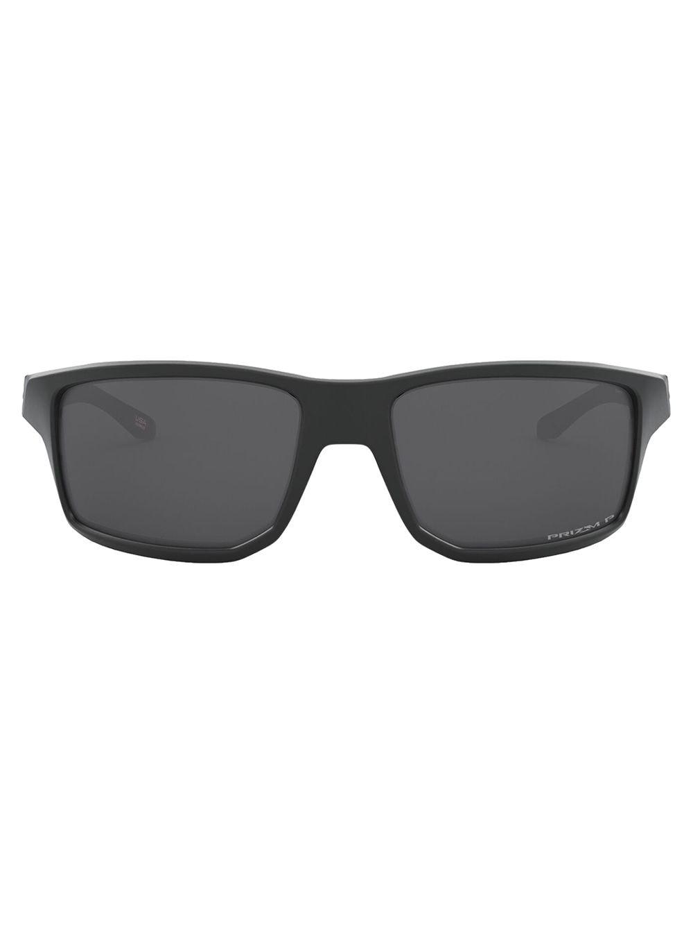 Oakley Gibston Rectangular Tinted Sunglasses in Grey | Lyst UK