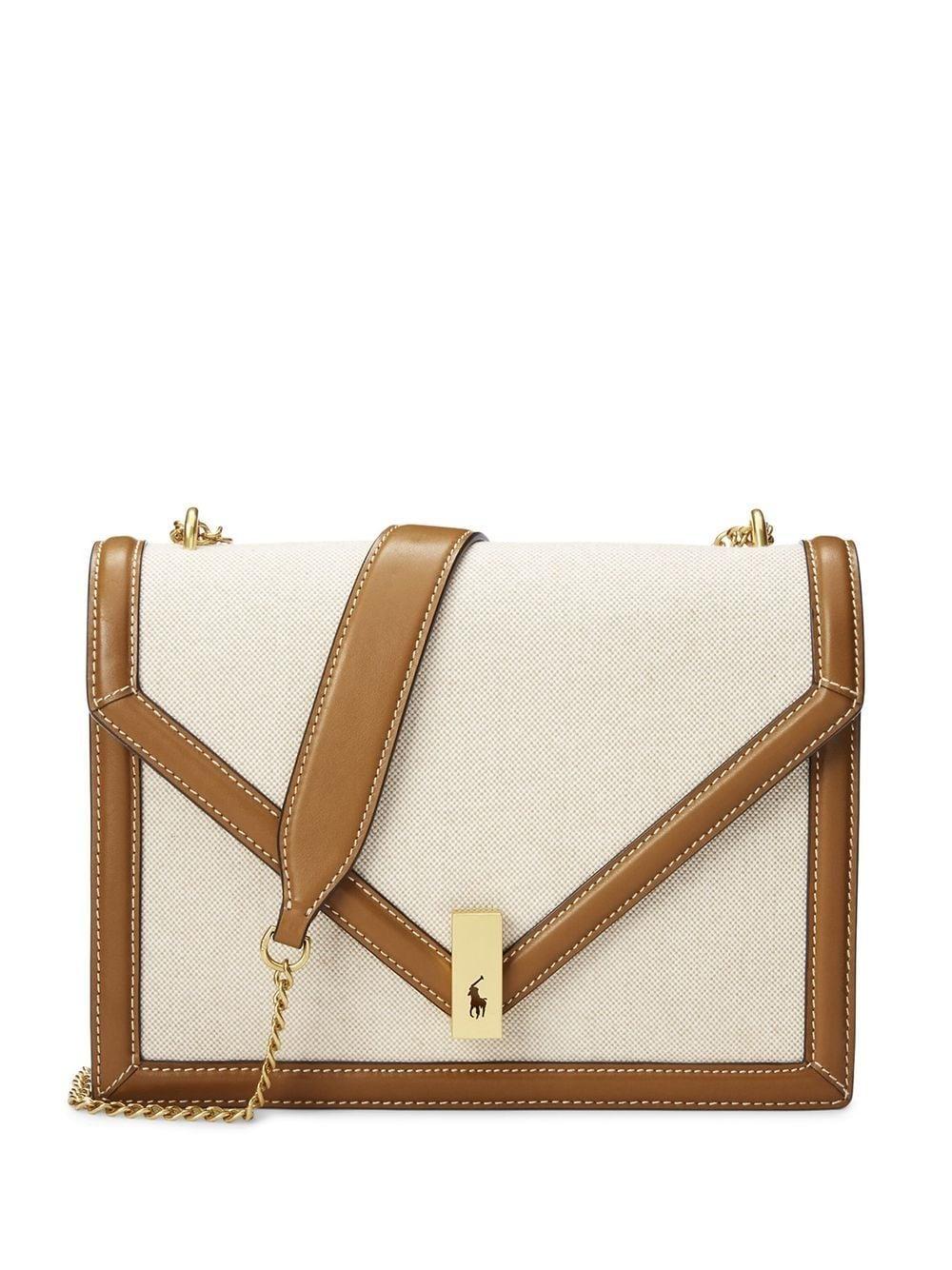 Polo Ralph Lauren Polo Id Canvas Envelope Bag in Red | Lyst Australia