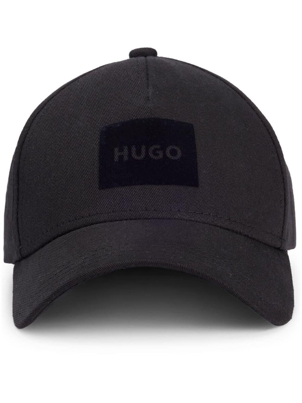 HUGO Logo-Appliqué Cap in Blue for Men | Lyst UK