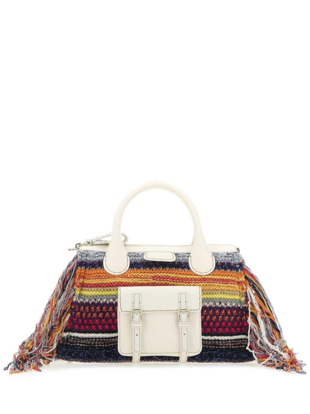 Chloé Edith Handbag in White | Lyst