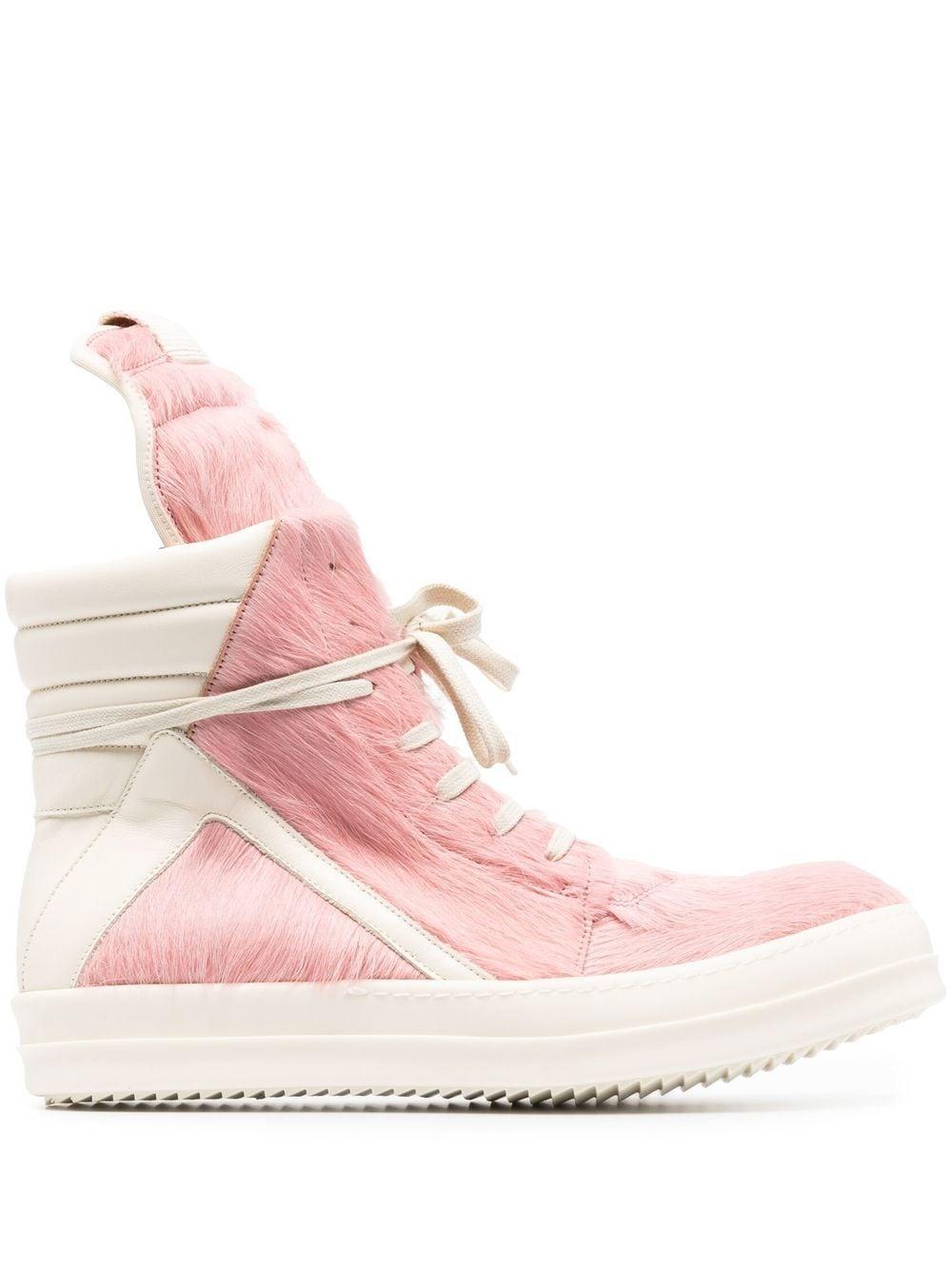 Rick Owens Long Hair Geobasket in Pink for Men | Lyst