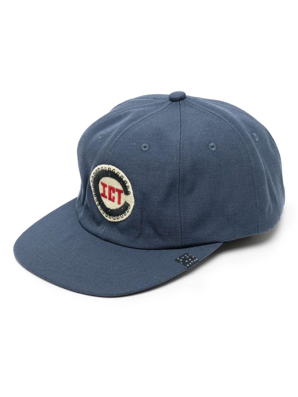 Visvim Logo-Embroidered Baseball Cap in Blue for Men | Lyst UK