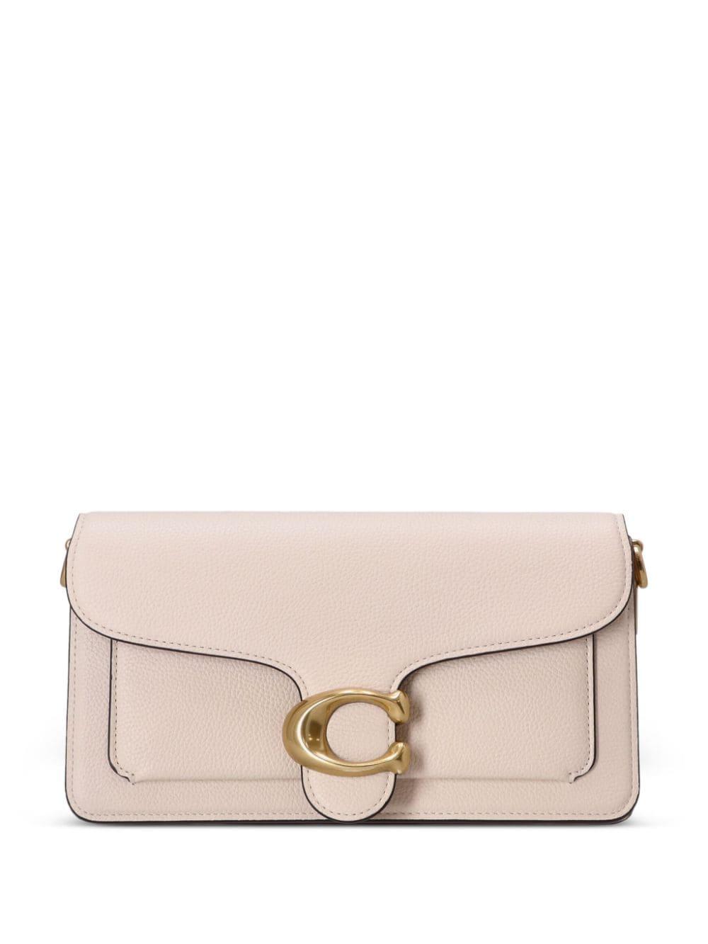 COACH Tabby Leather Shoulder Bag in Natural | Lyst