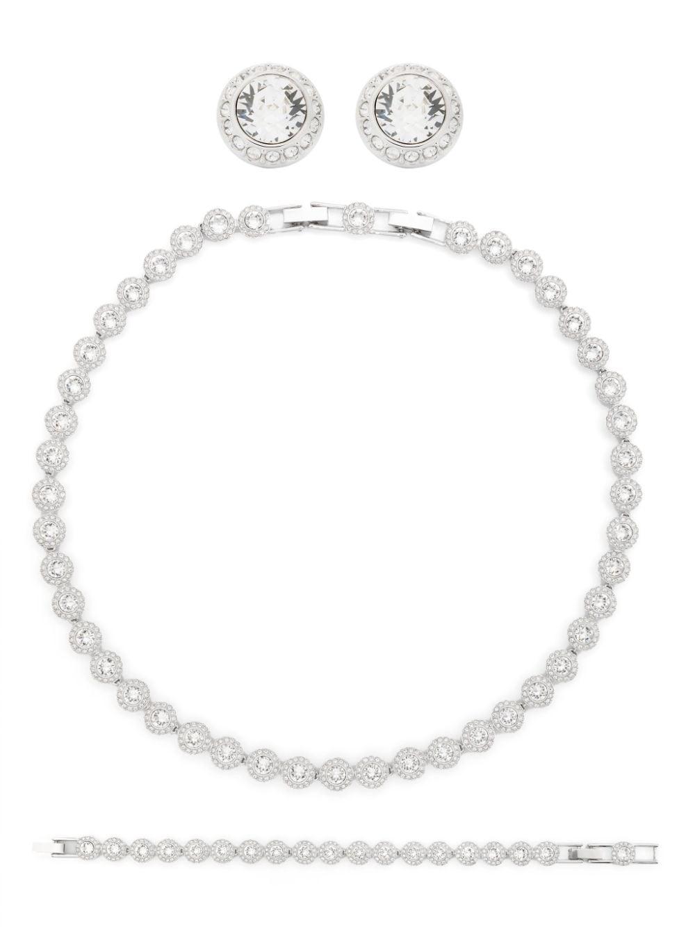 Swarovski Una Angelic Set in White | Lyst