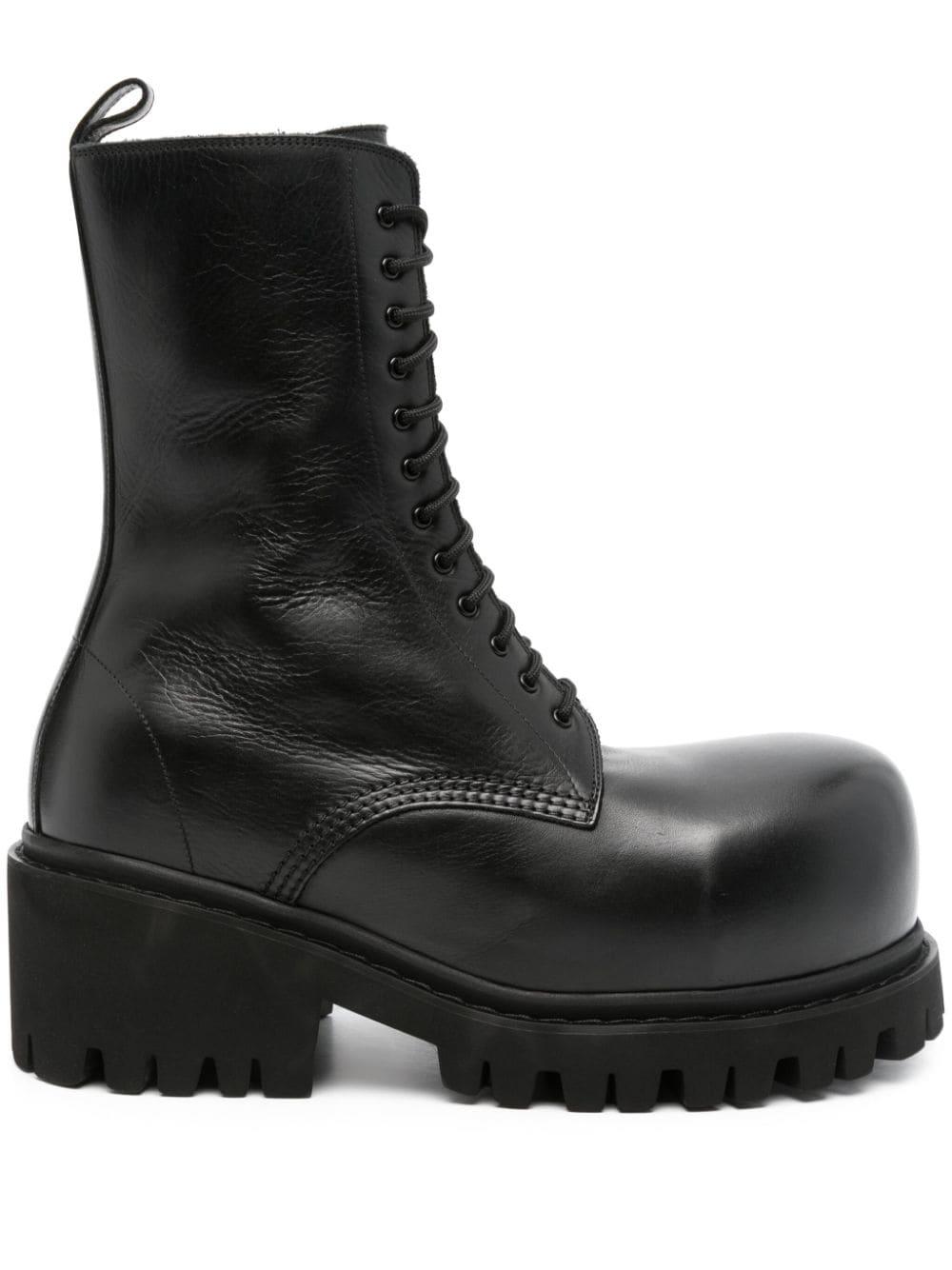 Balenciaga Stomper Boots in Black for Men | Lyst