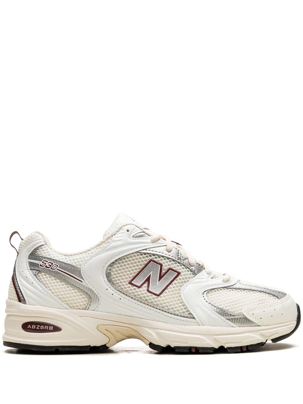 New Balance 530 "sea Salt/mercury Red" Sneakers in White for Men | Lyst