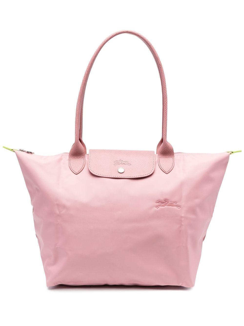 Longchamp Le Pliage Grote Schoudertas in het Roze | Lyst NL