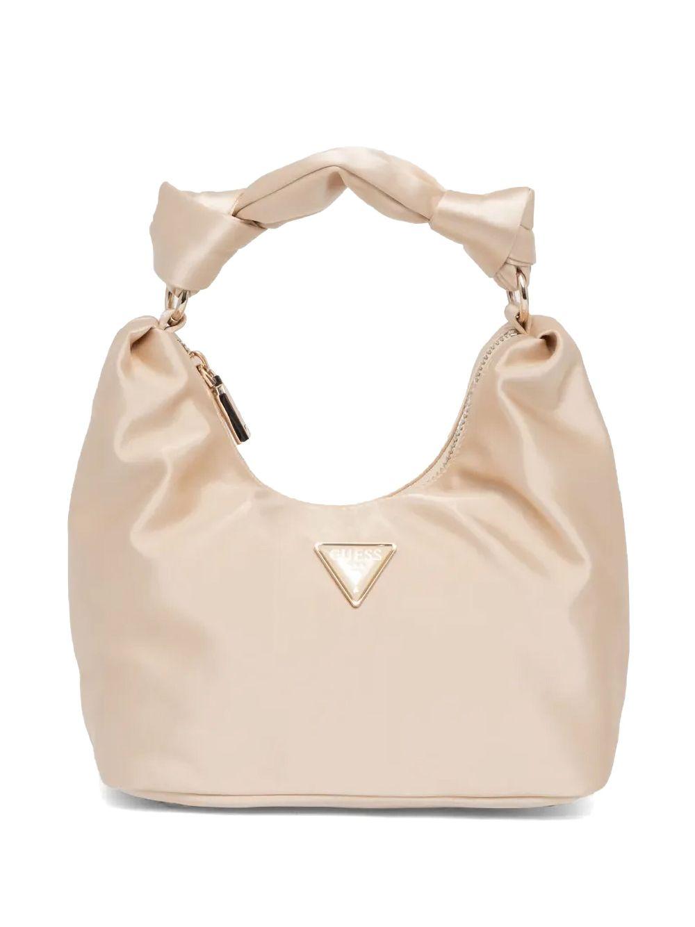 Guess Mini Velina Tote Bag in Natural | Lyst