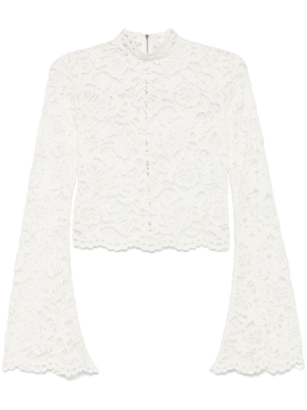 MANURI Isadora Blouse in White | Lyst