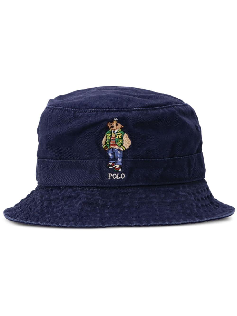 Polo Ralph Lauren Polo Bear Twill Bucket Bag in Blue for Men | Lyst UK