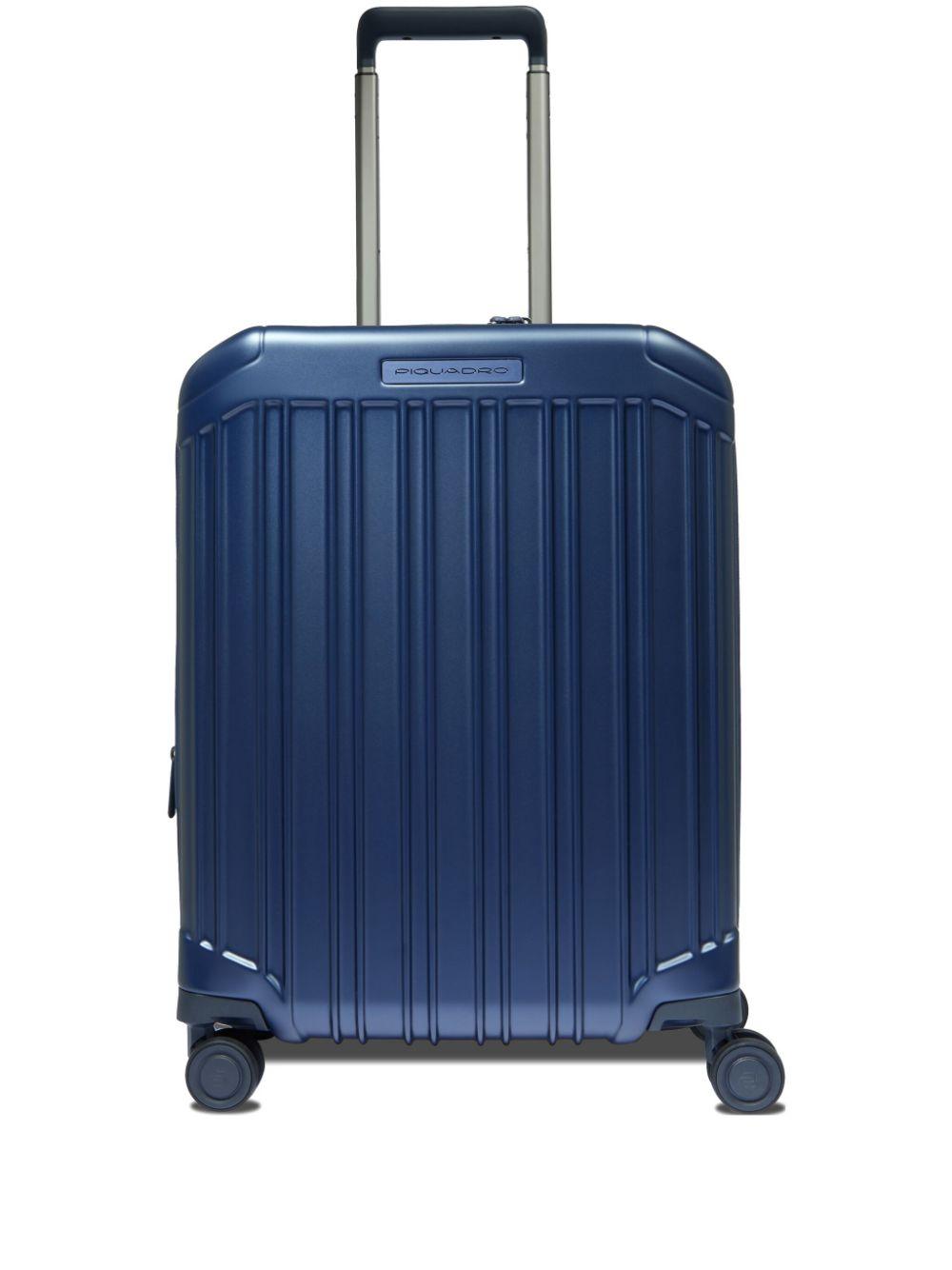 Piquadro Four-Wheel Cabin Suitcase in Blue | Lyst