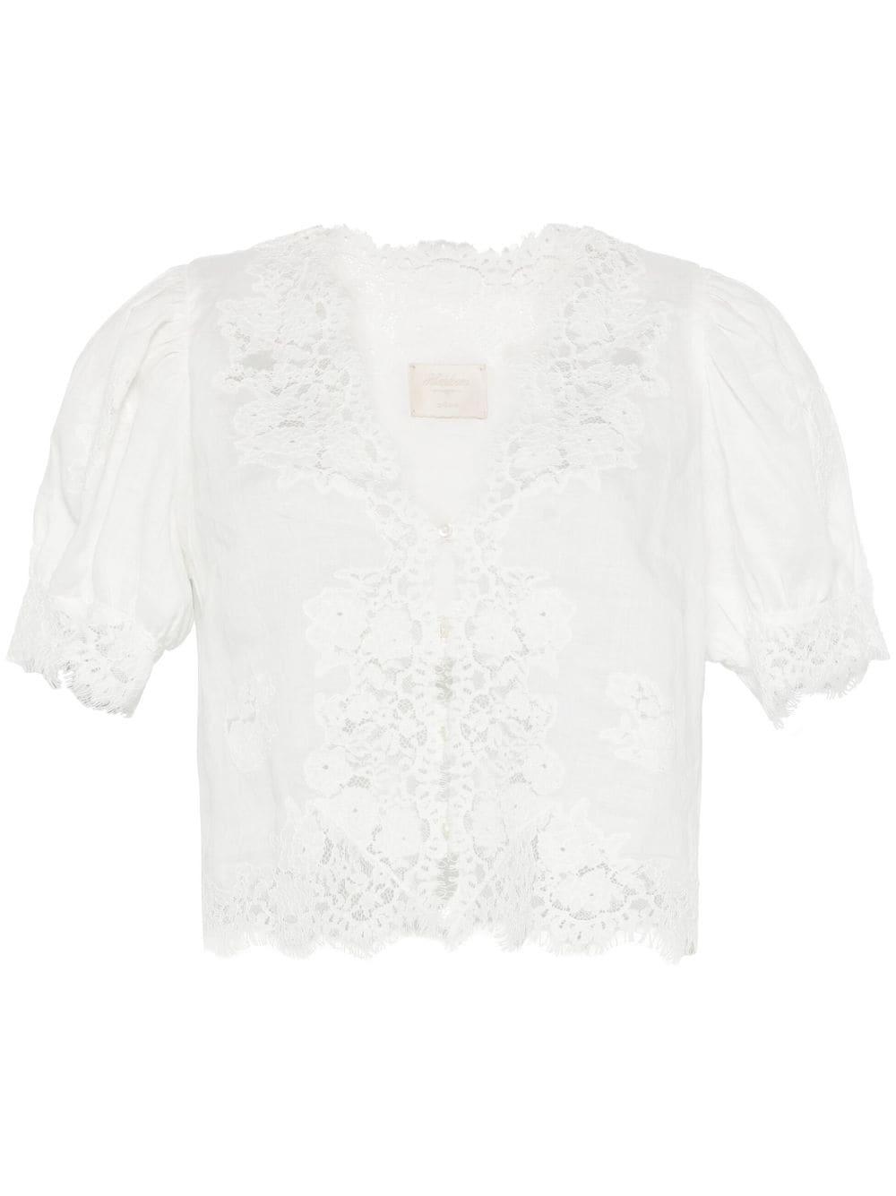 Doen Idella Top in White | Lyst