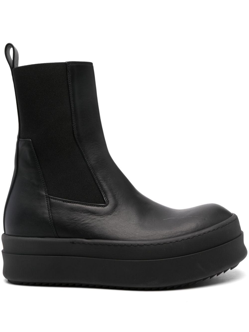 Rick Owens Mega Bumper Beatle Boots in Black for Men | Lyst