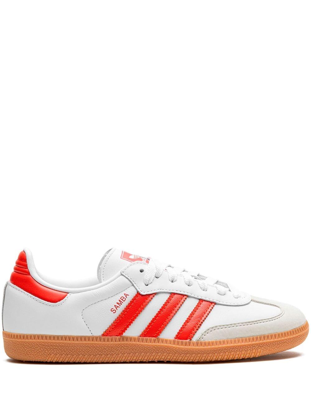 adidas Samba "/Solar" Sneakers in Red | Lyst UK