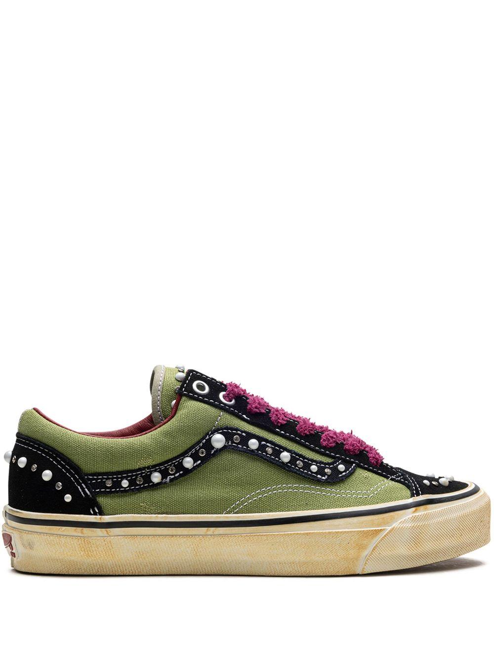Vans X Satoshi Nakamoto Old Skool 36 Sneakers in Green for Men | Lyst