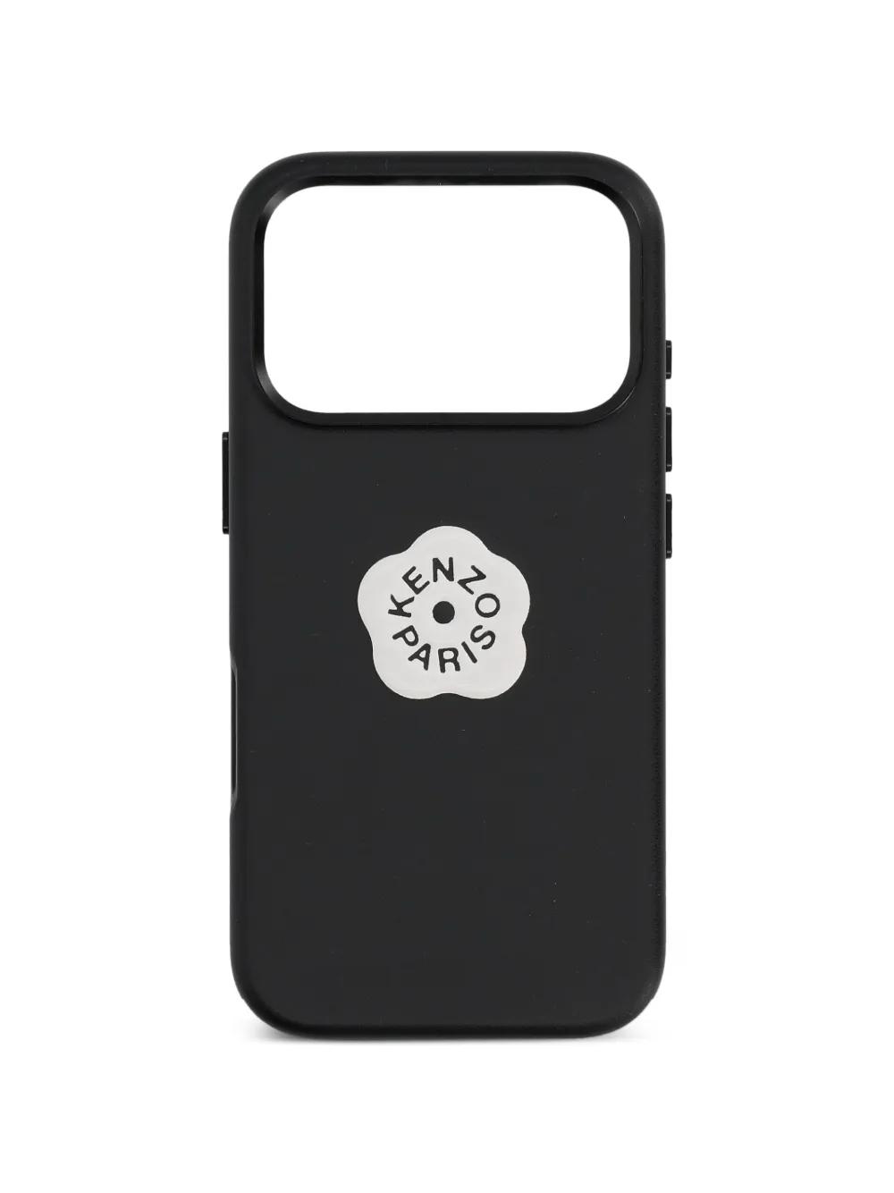 Kenzo Tiger Logo Iphone Case Black