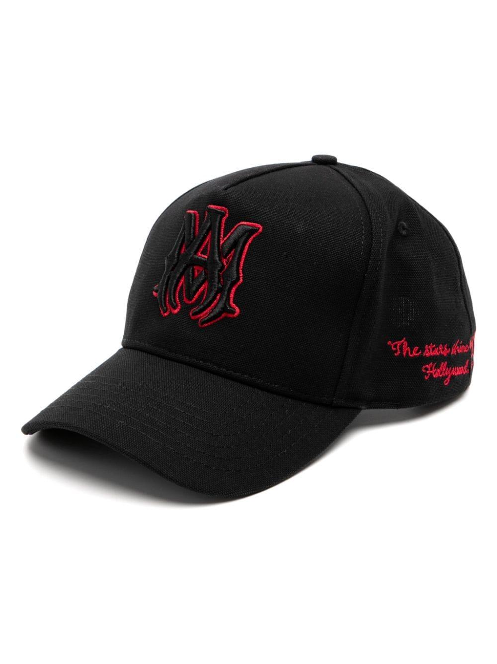 Amiri Ma Logo Cap in Black for Men | Lyst