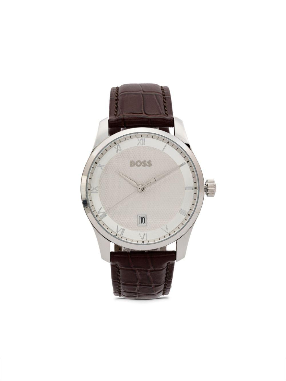 BOSS Stainless Steel 38Mm in White for Men | Lyst UK