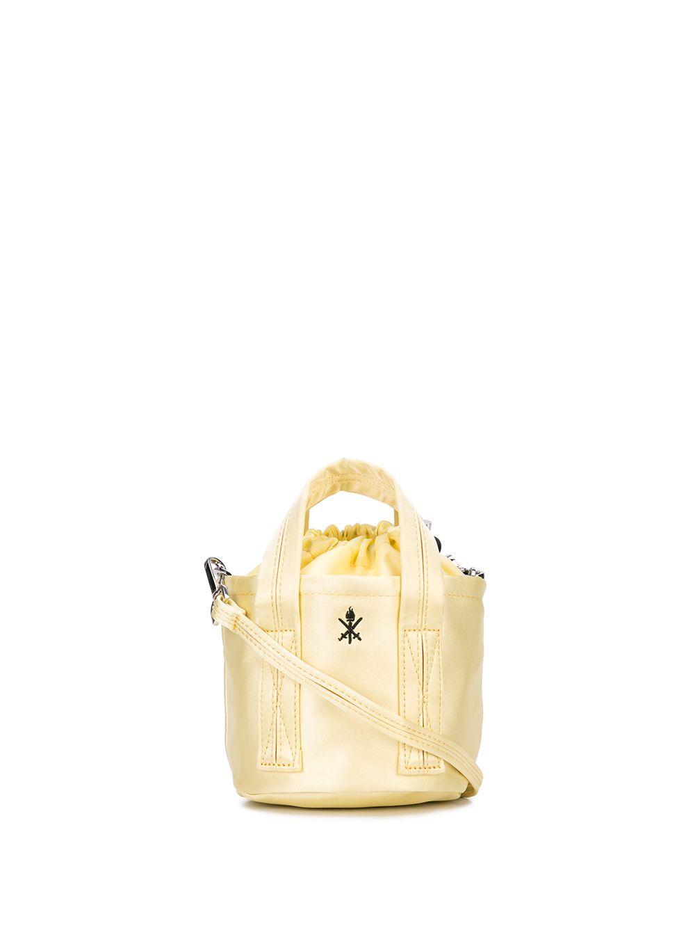 Opening Ceremony Satin Mini Bucket Bag "" in Metallic | Lyst
