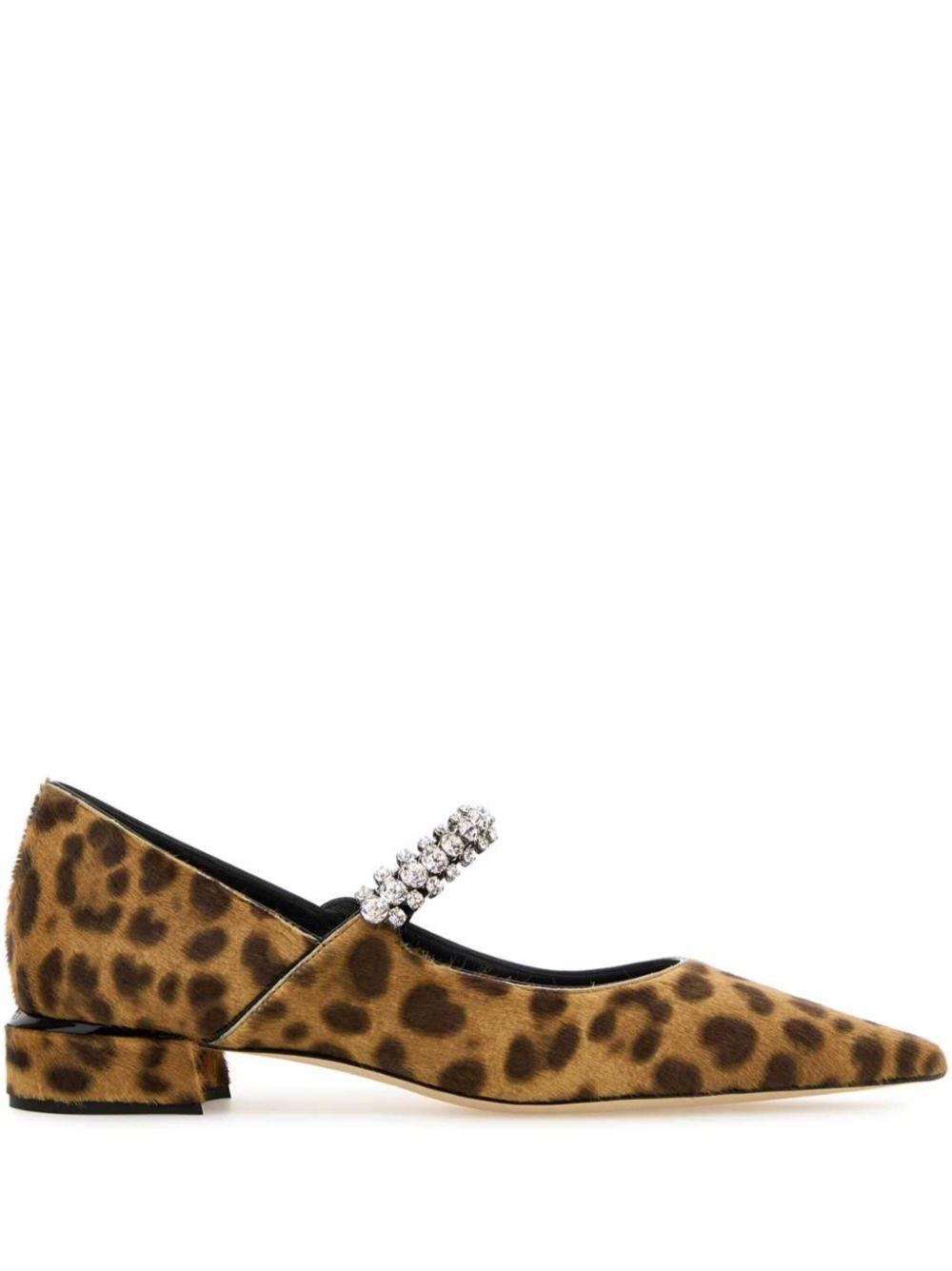 Jimmy Choo Bing Ballerina Shoes in Brown | Lyst