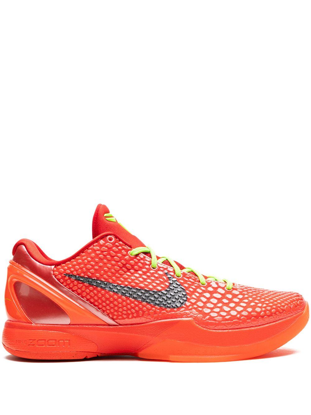 Nike Kobe 6 Protro "Reverse Grinch" Sneakers in Red | Lyst Canada