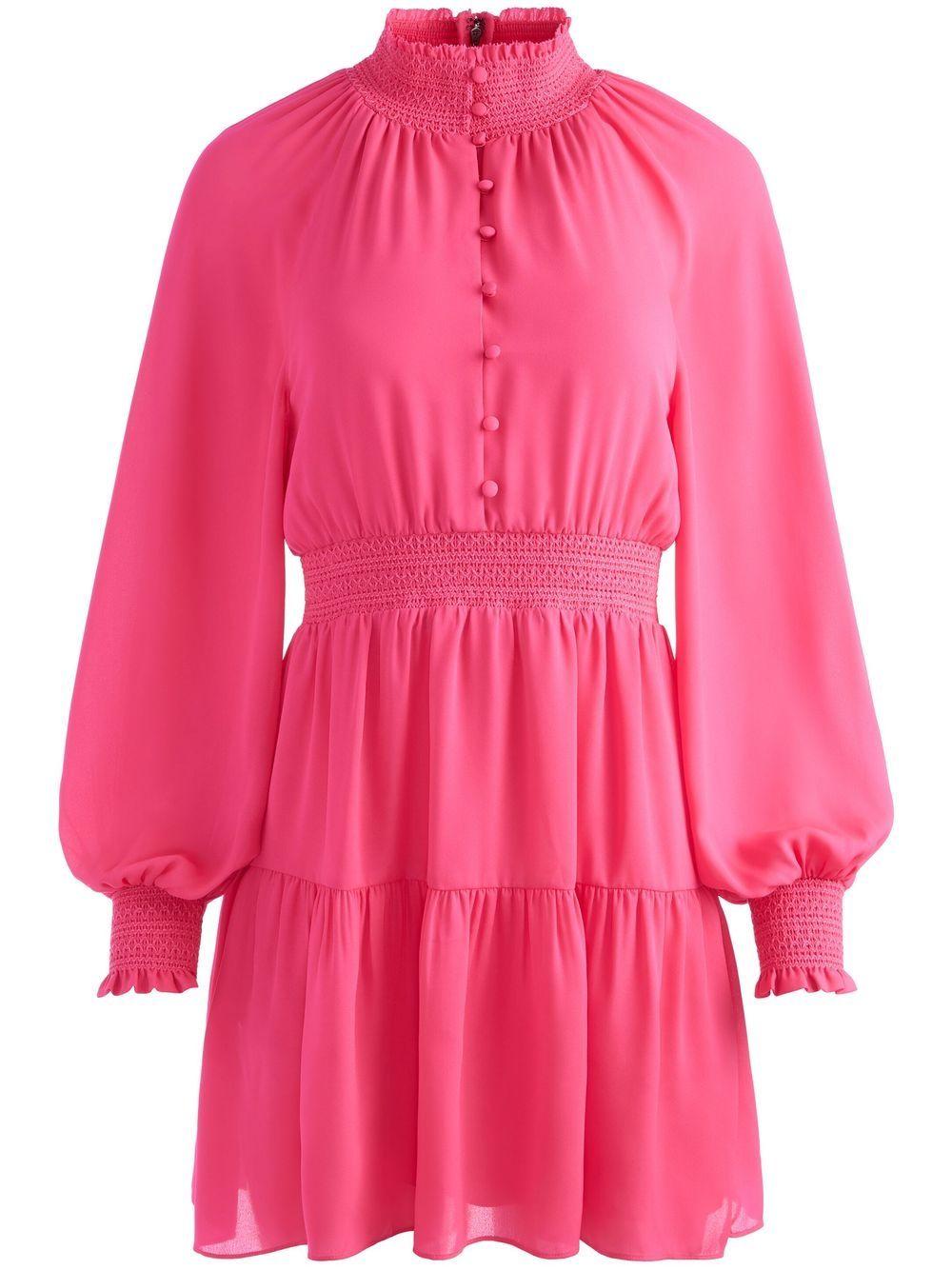 Alice + Olivia Lavinia Mini-dress in Pink | Lyst