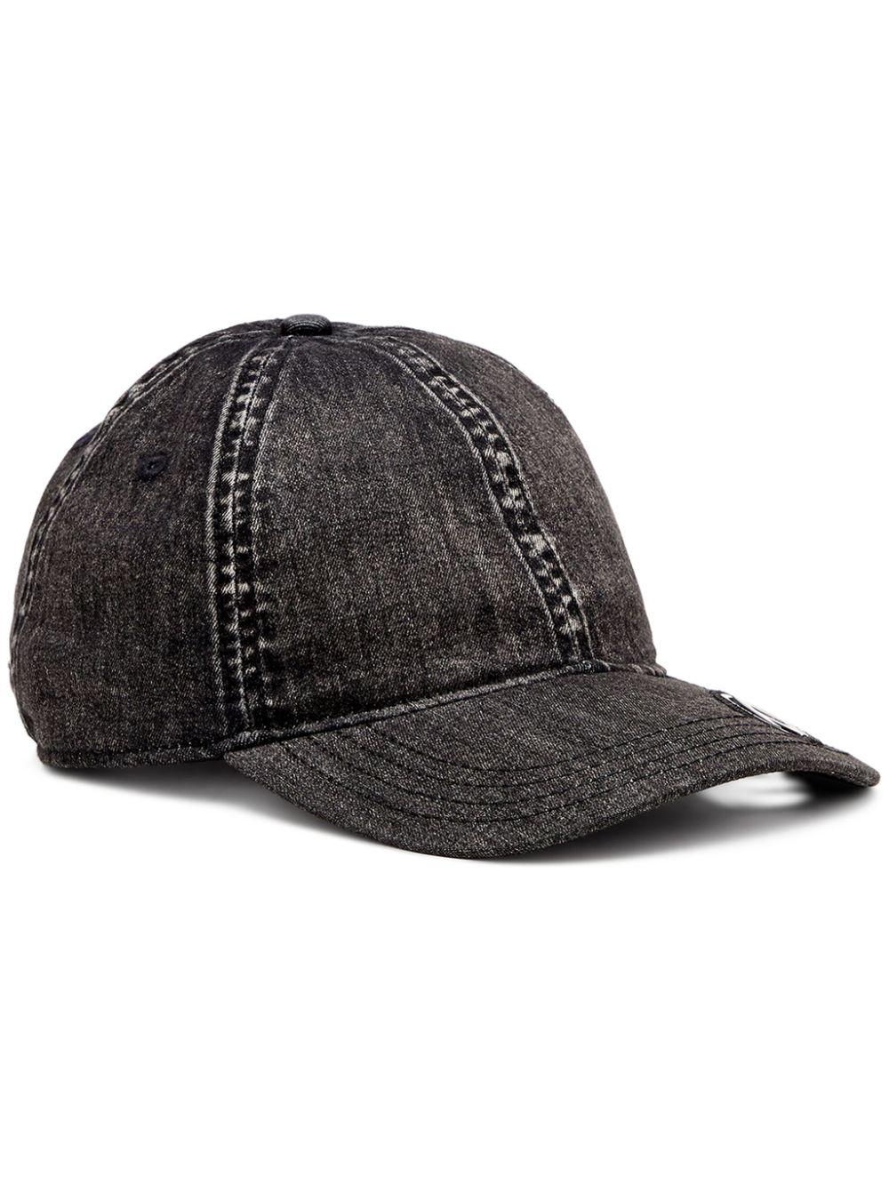 DIESEL C-Ewan-Plak Cap in Black for Men | Lyst