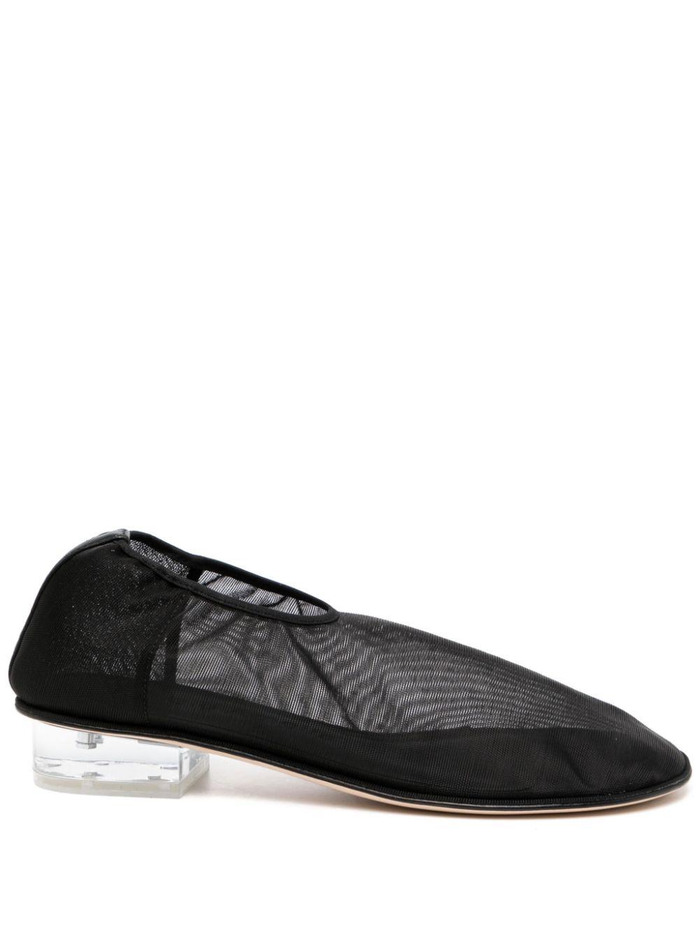 STUDIO AMELIA Vestige Ballerina Flats in Black | Lyst