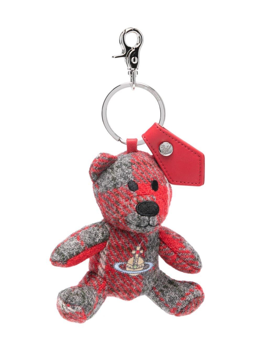 Vivienne Westwood Teddy Bear Keyring in Red | Lyst