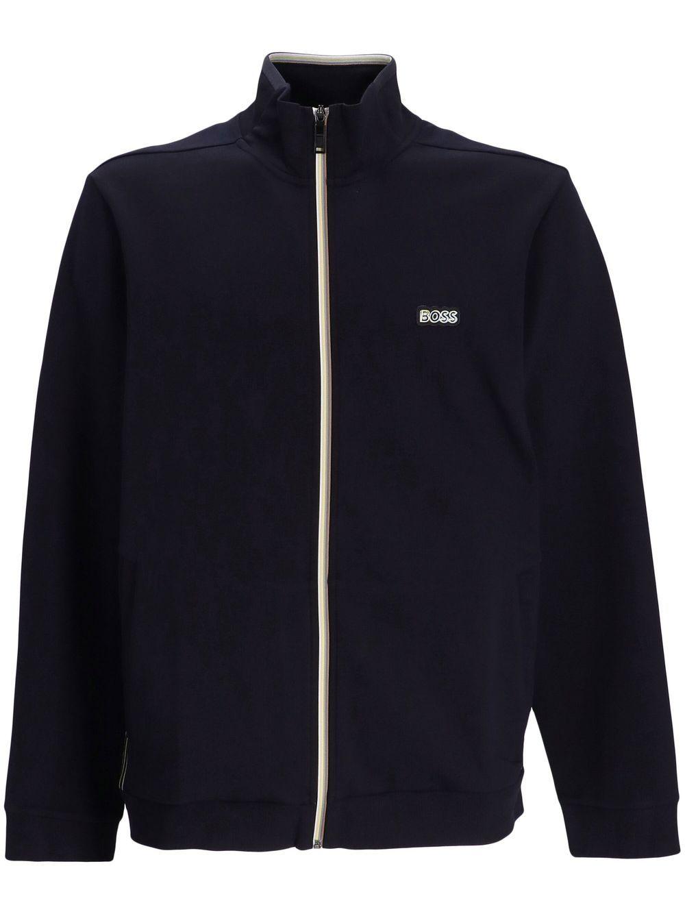 BOSS by HUGO BOSS Skaz 1 Track Jacket in Blue for Men | Lyst BOSS by HUGO BOSS Skaz 1 Track Jacket in Blue for Men | Lyst