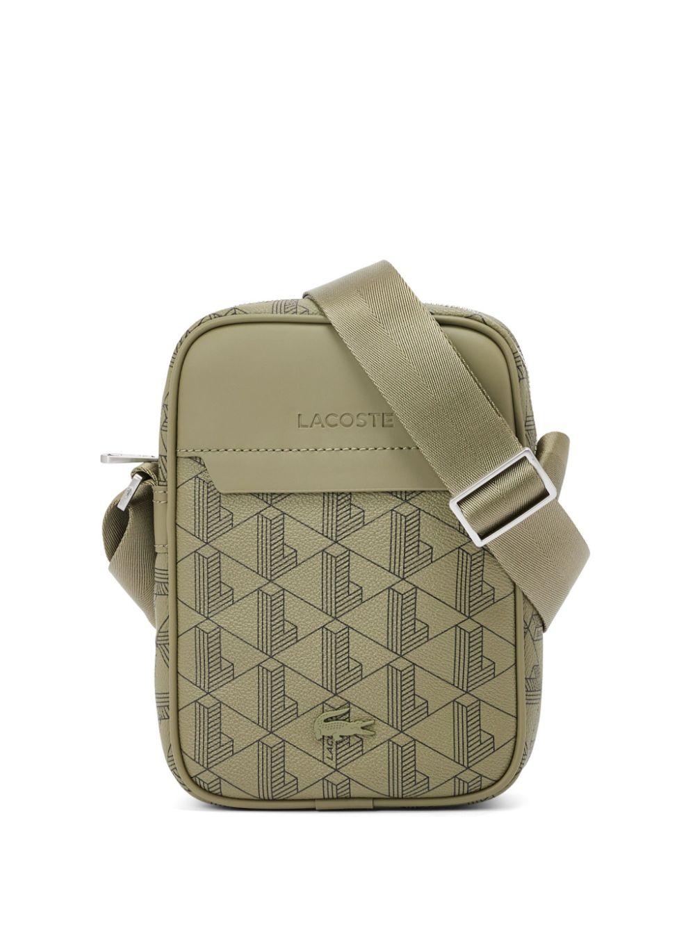 Lacoste The Blend Shoulder Bag in Green for Men | Lyst