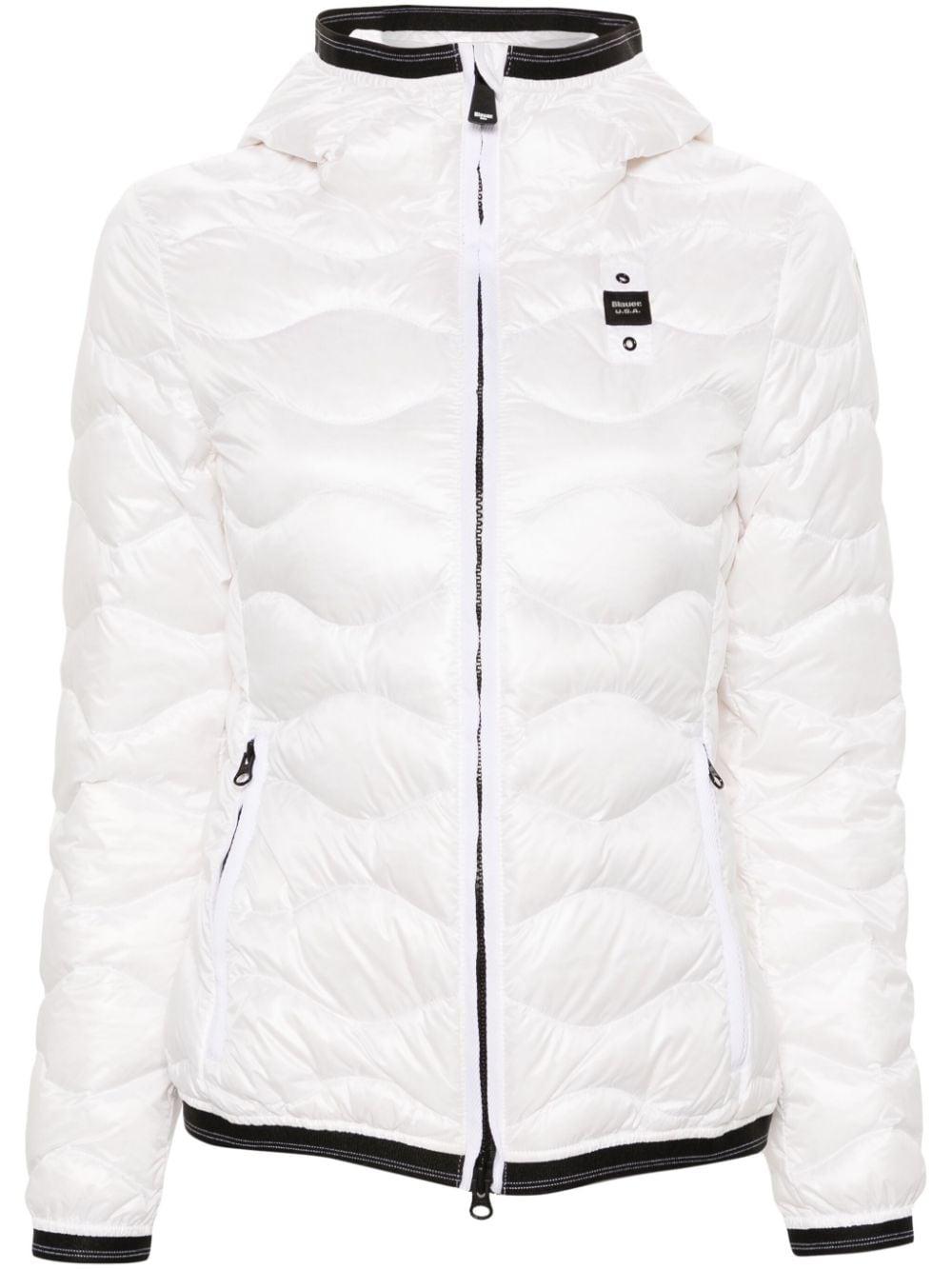 Blauer Sofia Down Puffer Jacket in White | Lyst